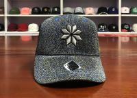 China Custom ODM Adjustable Bling Structured 3D Embroidery Flower Dad Hat 100% Cotton 52-62cm for sale