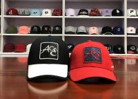 China ACE Brand Custom 6 Panel Baseball Cap 100% Cotton Red Unisex Hats OEM Logo Embroidery for sale