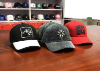 China ACE Brand Custom 6 Panel Baseball Cap 100% Cotton Red Unisex Hats OEM Logo Embroidery for sale