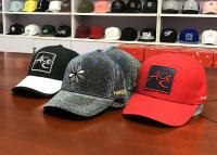 China High quality ACE custom design logo and material and color 6panel structured baseball caps hats for sale