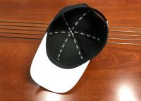 China Customize ACE mix color black and white 6panel structured baseball caps hats for sale