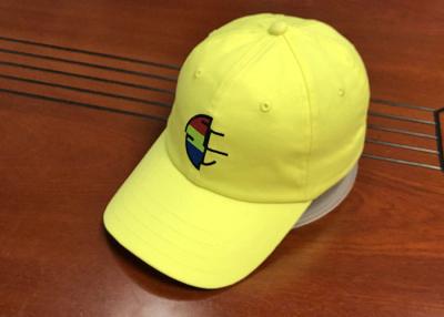 China Custom Embroidered Dad Hat 100% Cotton Baseball Cap 56-58cm Unstructured for sale