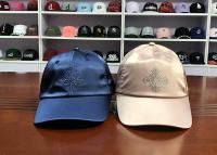 China Wholesale 100% Cotton 6 Panel Structured Baseball Cap Curve Bill Unisex Custom Logo for sale