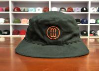 China Custom Logo 100% Cotton Baby Kids Bucket Hat Sun Cap 50-56cm ACE for sale
