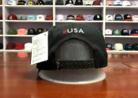 China Custom Black Embroidery Snapback Hat with Eagle Logo - 52-60cm Adjustable Size, 100% Cotton Sports Cap for sale