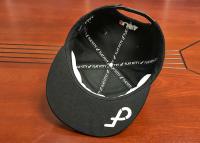 China Custom Black Embroidery Snapback Hat with Eagle Logo - 52-60cm Adjustable Size, 100% Cotton Sports Cap for sale