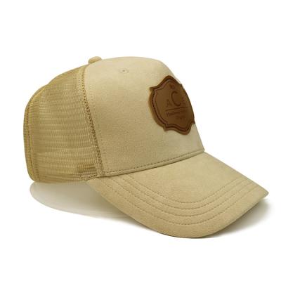 China Custom 6 Panel Trucker Mesh Hat 58cm Embroidered Plain Blank Baseball Cap for OEM for sale