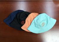 China Custom Logo 100% Cotton Twill Flat Embroidery Bucket Hats Caps 55-58cm for sale