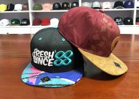 China Custom Embroidered Snapback Hats with Flat Brim - 200 MOQ, 15-Day Production, Multiple Material Options for sale