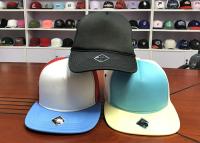 China Custom Embroidery High Crown Snapback Hat 100% Cotton Unisex Size 52-62cm for sale