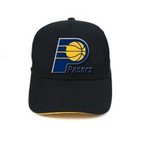 China Custom Black Metal Buckle Rubber Patch Baseball Hat 52-60cm 150g 5-Panel Design for sale