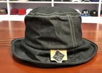 China Custom Denim Fishing Bucket Hat - 58cm Adult Size, 100% Cotton, OEM/ODM Manufacturing with 200pcs MOQ for sale