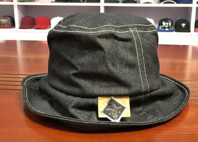 China Custom Denim Fishing Bucket Hat - 58cm Adult Size, 100% Cotton, OEM/ODM Manufacturing with 200pcs MOQ for sale