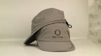 China Quick Dry Soft Grey Sports Dad Hats Plastic Buckle for sale
