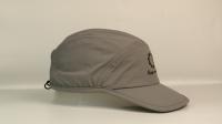 China Quick Dry Soft Grey Sports Dad Hats Plastic Buckle for sale