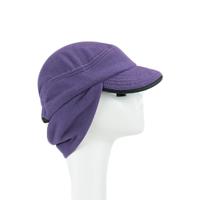 China Terry Purple Neck Protective Blank Fisherman Bucket Hats for sale