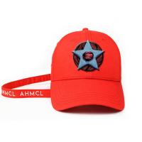 China Custom Embroidered Baseball Caps with Metal Patch Icon 58cm Unisex Hip Hop Cap for sale