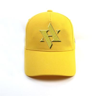 China Custom Logo 5 Panel Baseball Cap 58-60cm Unisex Cotton Suede Curve Brim Hat for sale