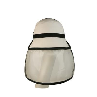 China Unisex Protective Fisherman Bucket Hat 56-60cm Custom Logo Anti-Spit Cotton Cap for sale