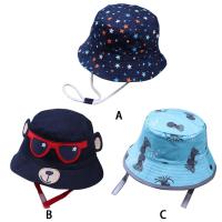 China Custom Cotton Baby Bucket Hat with UPF 50+ Sun Protection - 48cm to 62cm Sizes Available for sale