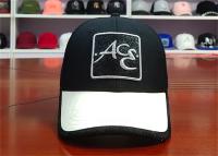 China Unisex 3D Embroidered Baseball Cap ACE Adjustable Metal Back Closure 56-60cm for sale