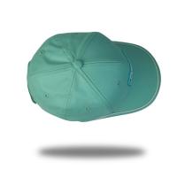 China Design Your Own 6 Panel  baseball Hat Custom 3D rubber patch Cotton Baseball Cap for Women for sale