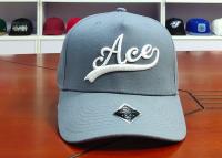China ACE Men Women Outdoors Cool Creative Flat 2/3D Embroidery Logo Custom Solid Color Baseball Cap for sale