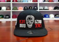 China Custom 3D Embroidery Snapback Cap Unisex Adult Size 50-59cm Cotton Acrylic Polyester for sale