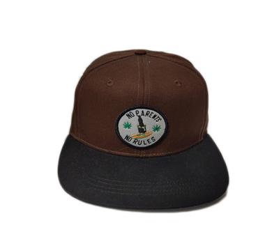 China Custom Logo Snapback Cap 100% Cotton Acrylic Adult Size 56-59cm OEM Factory for sale