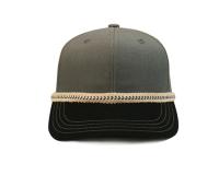 China Custom 6 Panel Baseball Cap Unisex Curve Brim Embroidery Design 56-63cm Adult Size for sale