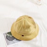 China Winter 58cm Terry Towel Bucket Hats With Customized Label for sale