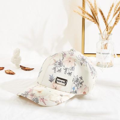 China Custom Logo 58cm Baseball Caps with Metal Patch for Adults Unisex 6-Panel for sale