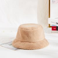 China 58cm Warm Winter Plush Faux Mink Fur Bucket Hat for Adults - Customizable 56-58cm Size with 100pcs MOQ for sale