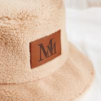 China 58cm Warm Winter Plush Faux Mink Fur Bucket Hat for Adults - Customizable 56-58cm Size with 100pcs MOQ for sale