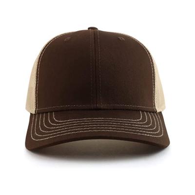 China Custom Richardson 112 Trucker Adjustable Snapback Baseball Cap 58cm Cotton Polyester for sale
