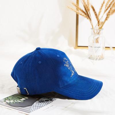 China Custom Embroidery Corduroy Adult Baseball Cap Winter 56-58cm for sale