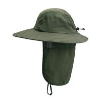 China Custom Anti UV Fisherman Bucket Hat 58cm for Hot Summer Outdoor Sun Protection for sale