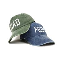 China Custom OEM Denim Fabric Dad Cap for Couples 58cm Unstructured Six Panel Hat for sale