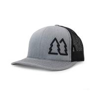 China Custom Embroidered Baseball Caps 58cm Six-Panel Trucker Mesh Hat with 7-8cm Curved Brim for sale