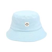 China Custom Cotton Fisherman Bucket Hat 58cm Unisex Metal Buckle 8cm Brim for sale