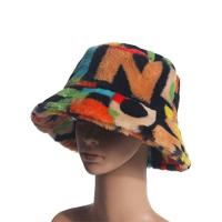 China 56cm Soft Fabric Fisherman Bucket Hat with 7-8cm Brim and Sublimation Print Logo Customization for sale