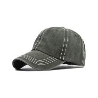 China SGS 56cm Embroidered Baseball Caps Six Panels Plastic Buckle for sale