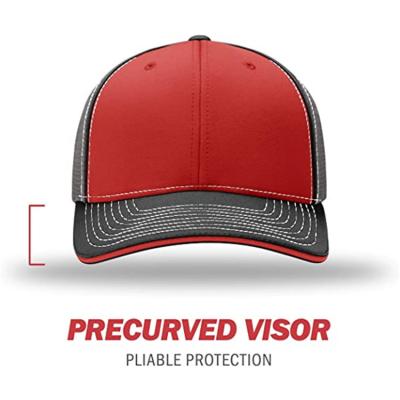 China Custom 40% Polyester Richardson Trucker Hats with Snapback Closure - 65/35 Blend & 140-300g Weight Options for sale
