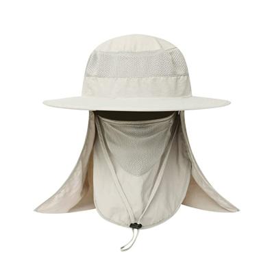 China Custom Bucket Hat 58cm UPF 50+ Sun Protection for Fishing Hiking Outdoor for sale