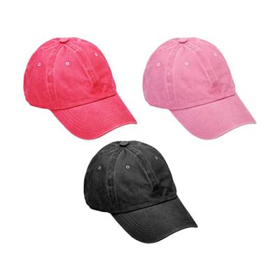 China Custom Blank 100% Cotton Baseball Cap Without Logo 95g 54-60cm for sale