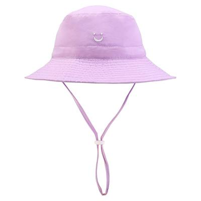 China Wholesale Baby Boys Flap Sun Hat Kids Bucket Cap UPF 50+ 6.3cm Brim Cotton Spandex for sale