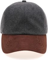 China 100% Wool Trucker Baseball Cap Six Panel Blank Custom Size 58-62cm for sale