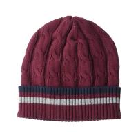 China Custom Logo Knitted Beanie Cap - 75g Weight, 100% Cotton, 16 Color Options for Wholesale Winter Headwear for sale