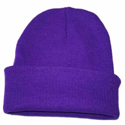 China Custom Oversized Knit Beanie Hip Hop Style Unisex Winter Hat ISO Certified 100pcs per Carton for sale