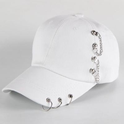China Custom Embroidered Baseball Cap 100% Cotton Adjustable Strap 54-60cm Unisex Adult for sale